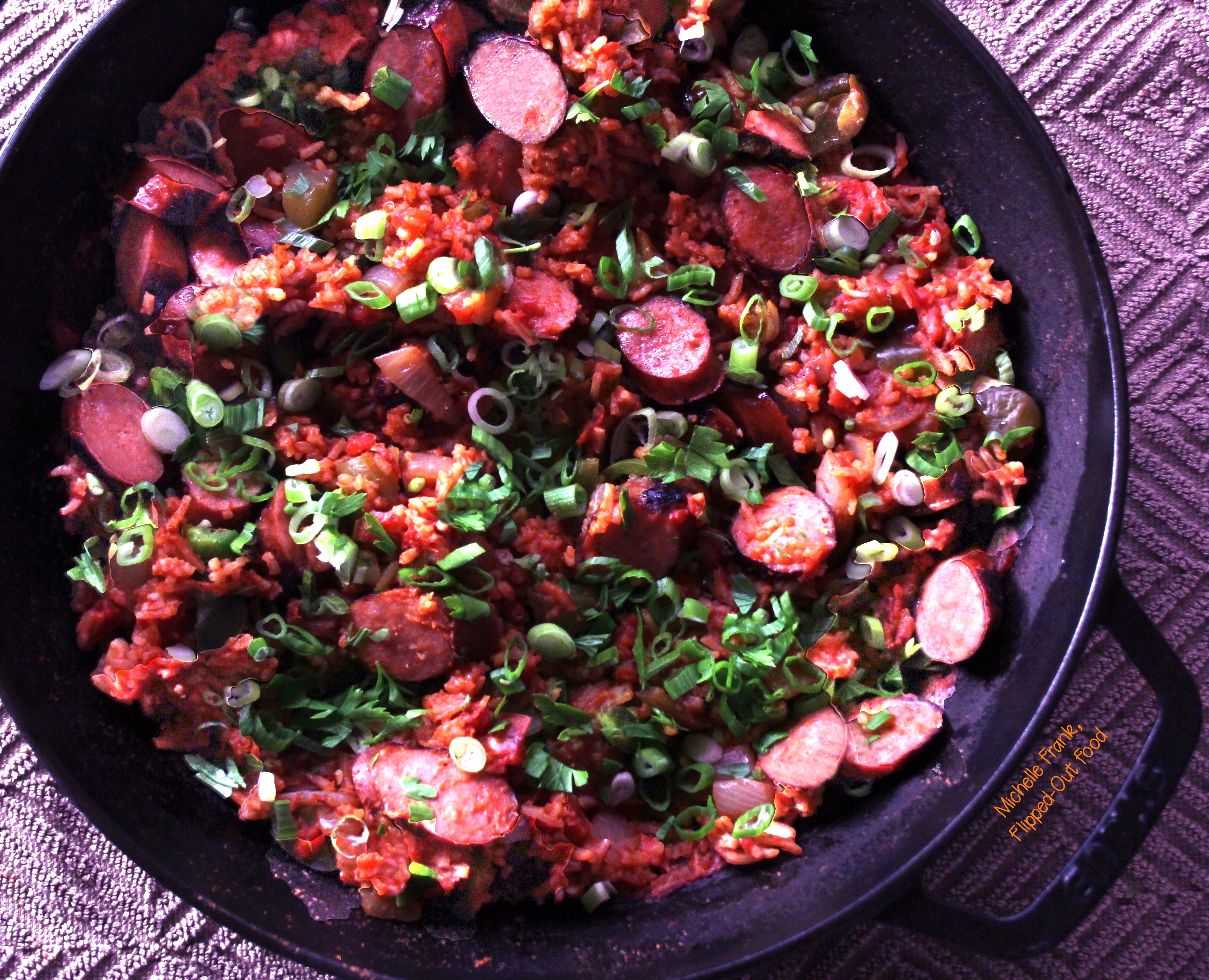 Cajun Sausage-Rice Skillet