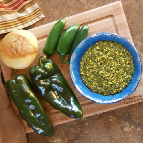 Fresh Salsa Verde – a fresh, delicious salsa by Flipped-Out Food