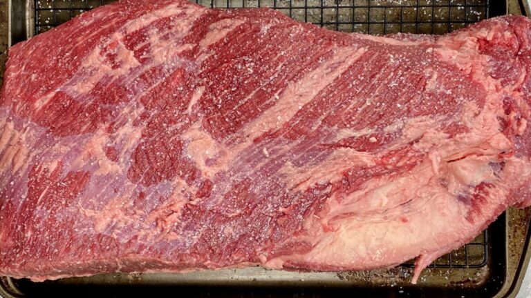 Smoked Brisket Charcoal Grill Or Smoker Flipped Out Food
