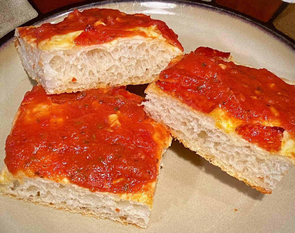 Homemade Pan Pizza - with that perfect buttery fried crust!