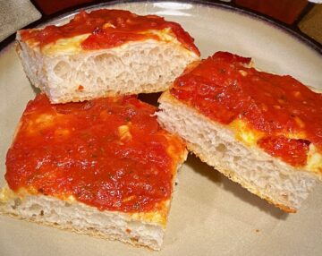 Homemade Pan Pizza - with that perfect buttery fried crust!